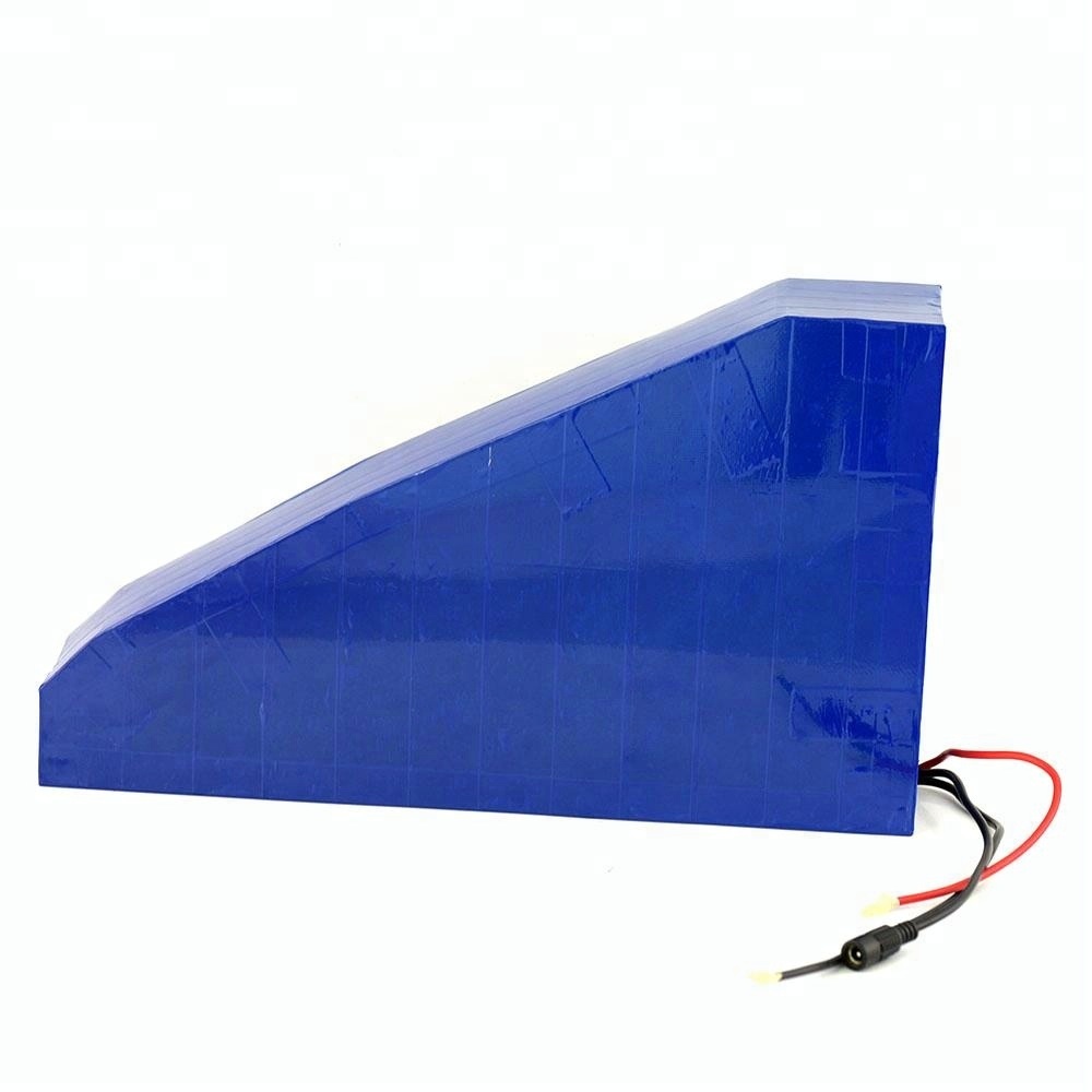 Rechargeable Triangle Type Li-ion 48V 20ah 18650 Battery Lithium ...